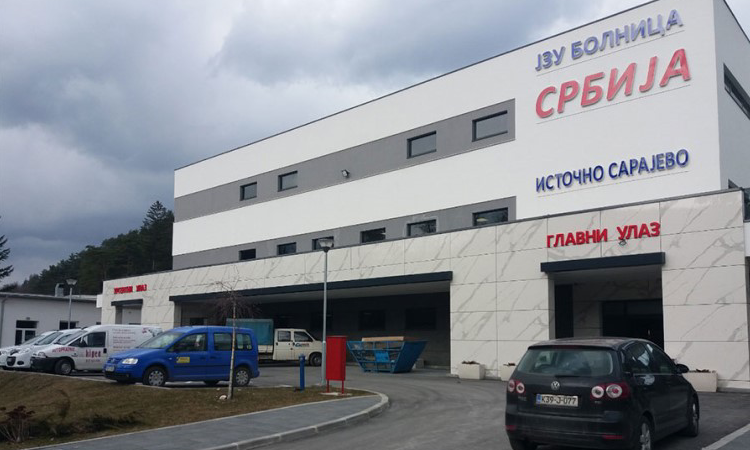 U krugu Bolnice "Srbija" u Istočnom Sarajevu počela je izgradnja ...