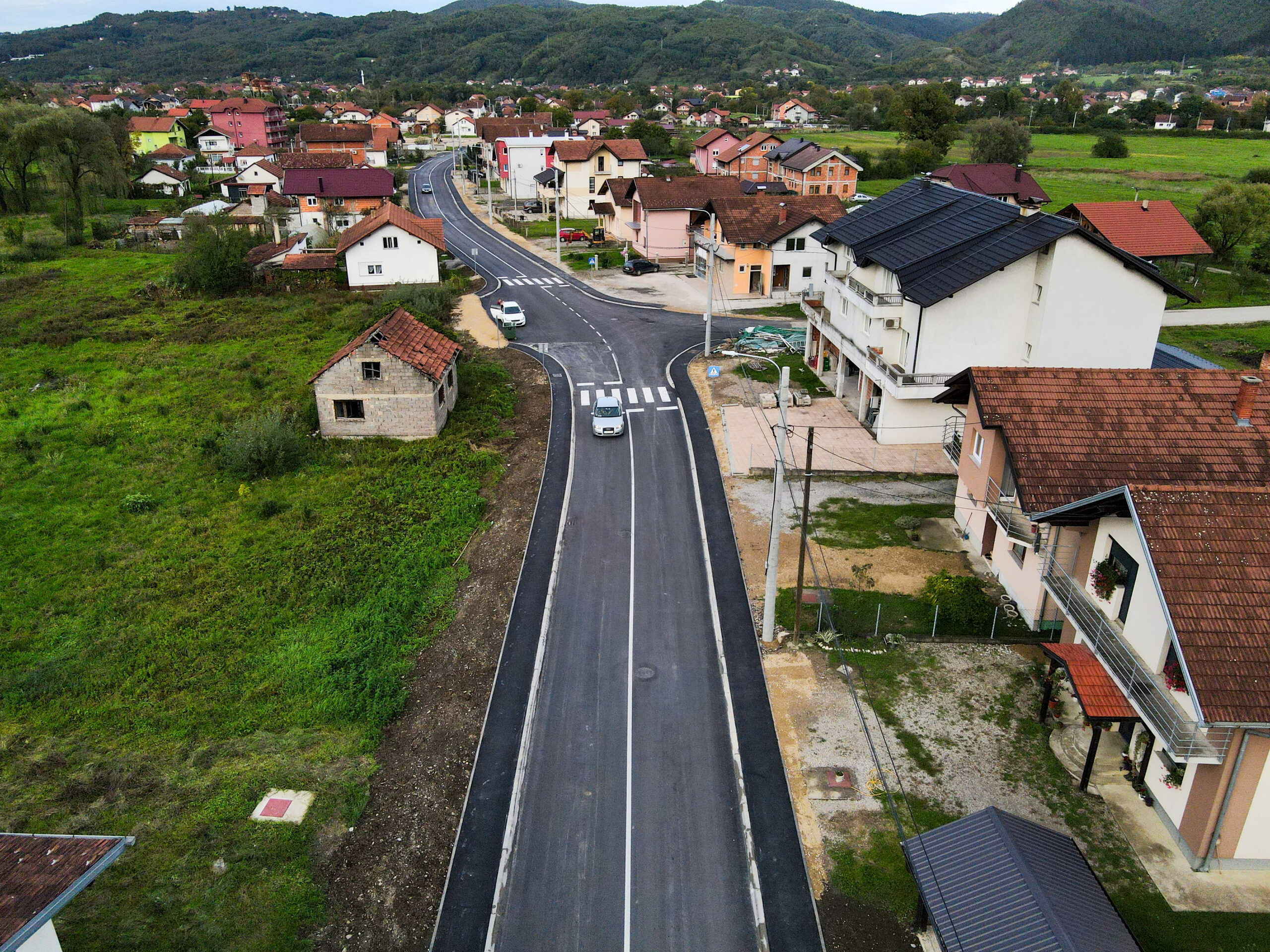 Modernizovana glavna saobraćajnica u naselju Debeljaci